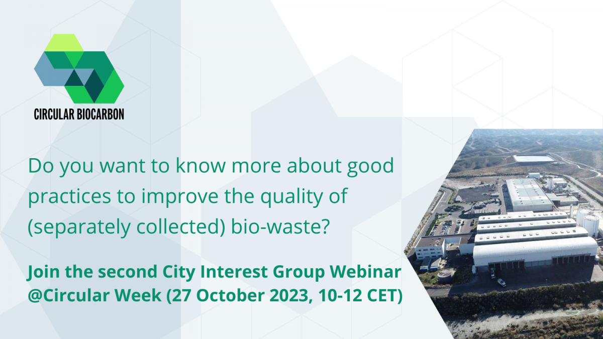 Circular Biocarbon webinar: Good practices to improve the quality of ...